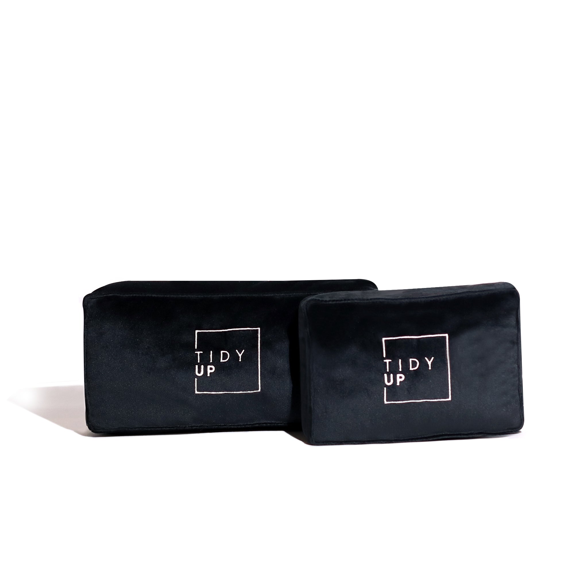 TidyUp Basic Slender Bag Shaper Combo (2-Pack) | Velvet Pillow Inserts ...